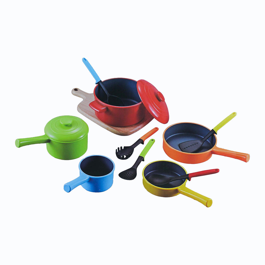 Learning Resources Play Dishes | 10 Piece Kids Kitchen Toy Set - Toyspry